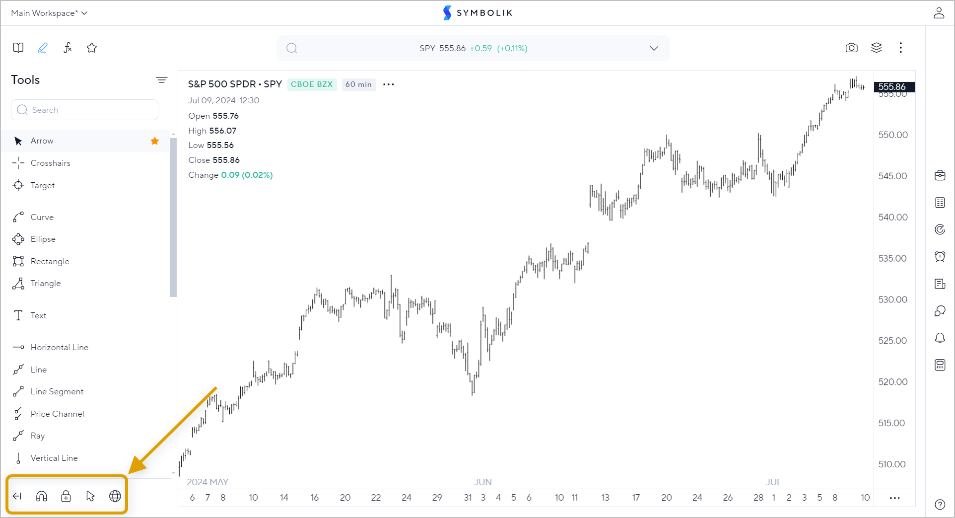 How do I get 'crosshairs' to display? – Symbolik Help Center